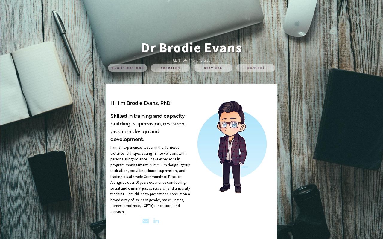 Dr Brodie Evans